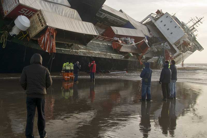 beached riverdance ferry